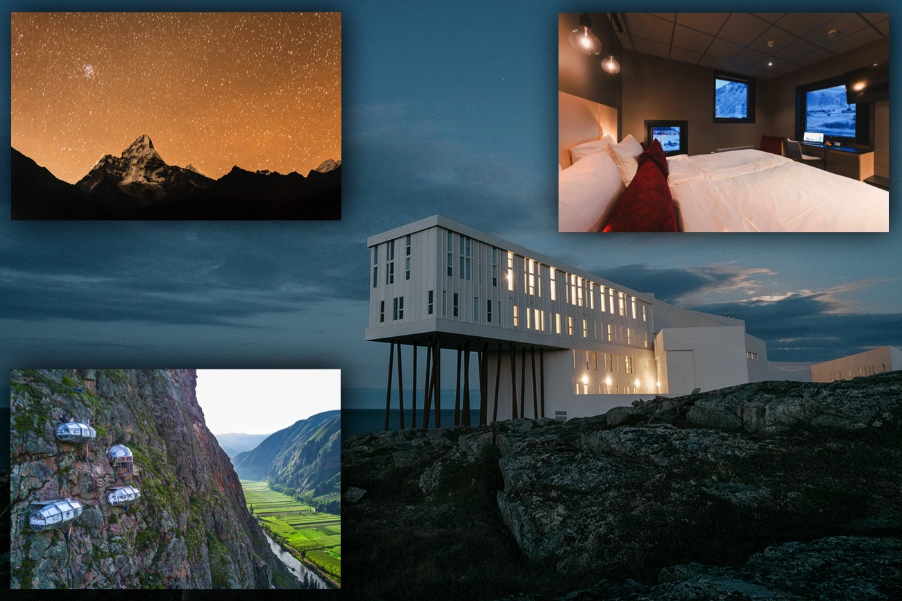 ESCAPE THE WORLD: At These 10 Unbelievably Remote Hotels – BIZARRE BUT ...